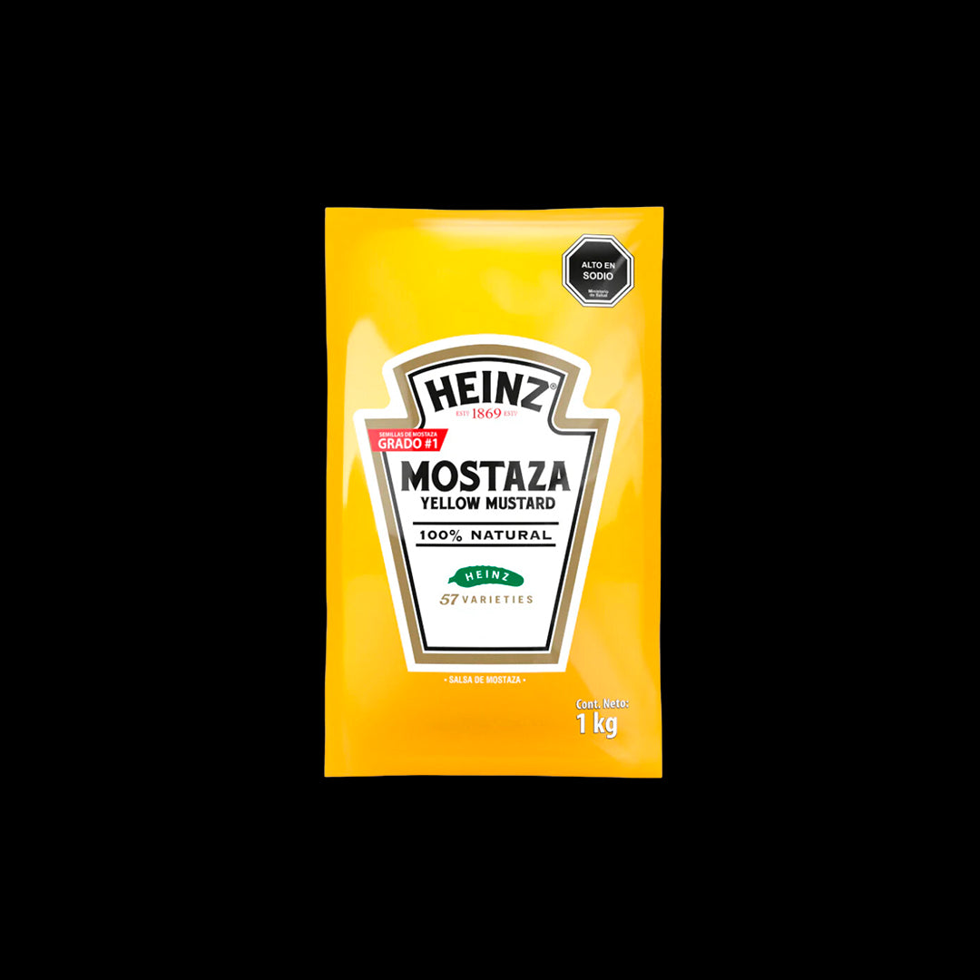 Mostaza Heinz Bolsa | 1 Kg – FoodCommerce